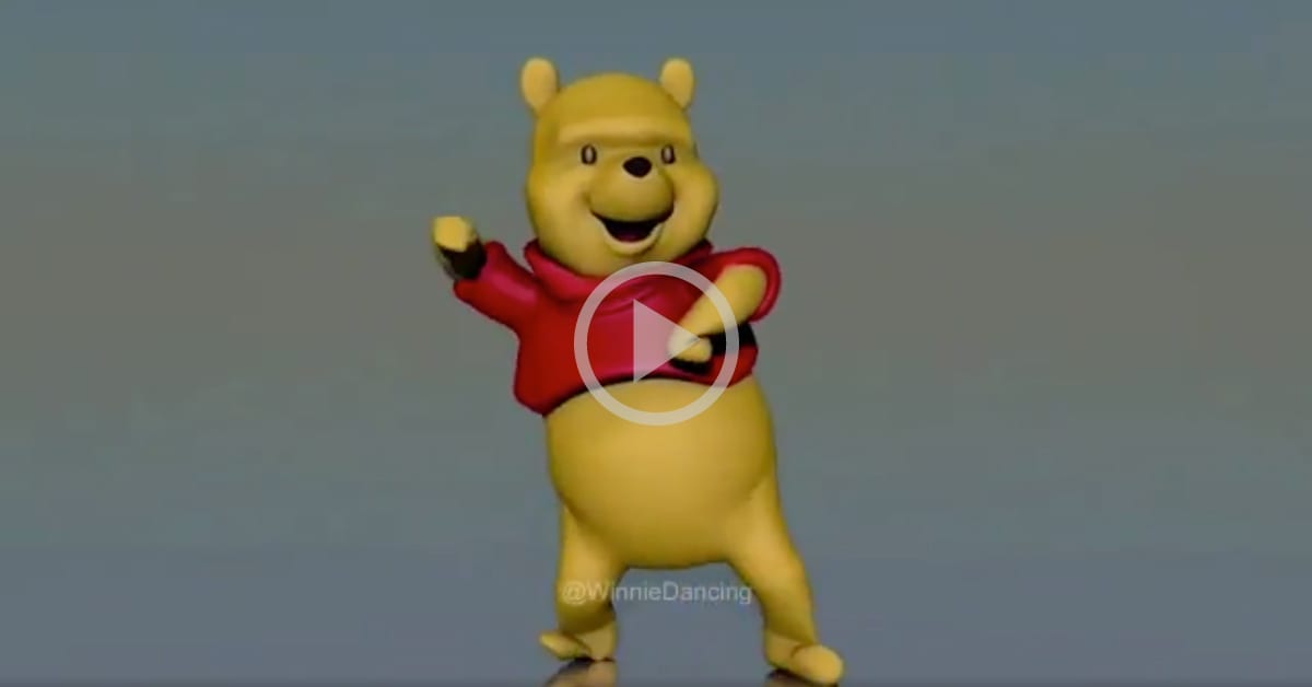Pooh Bear Dancing